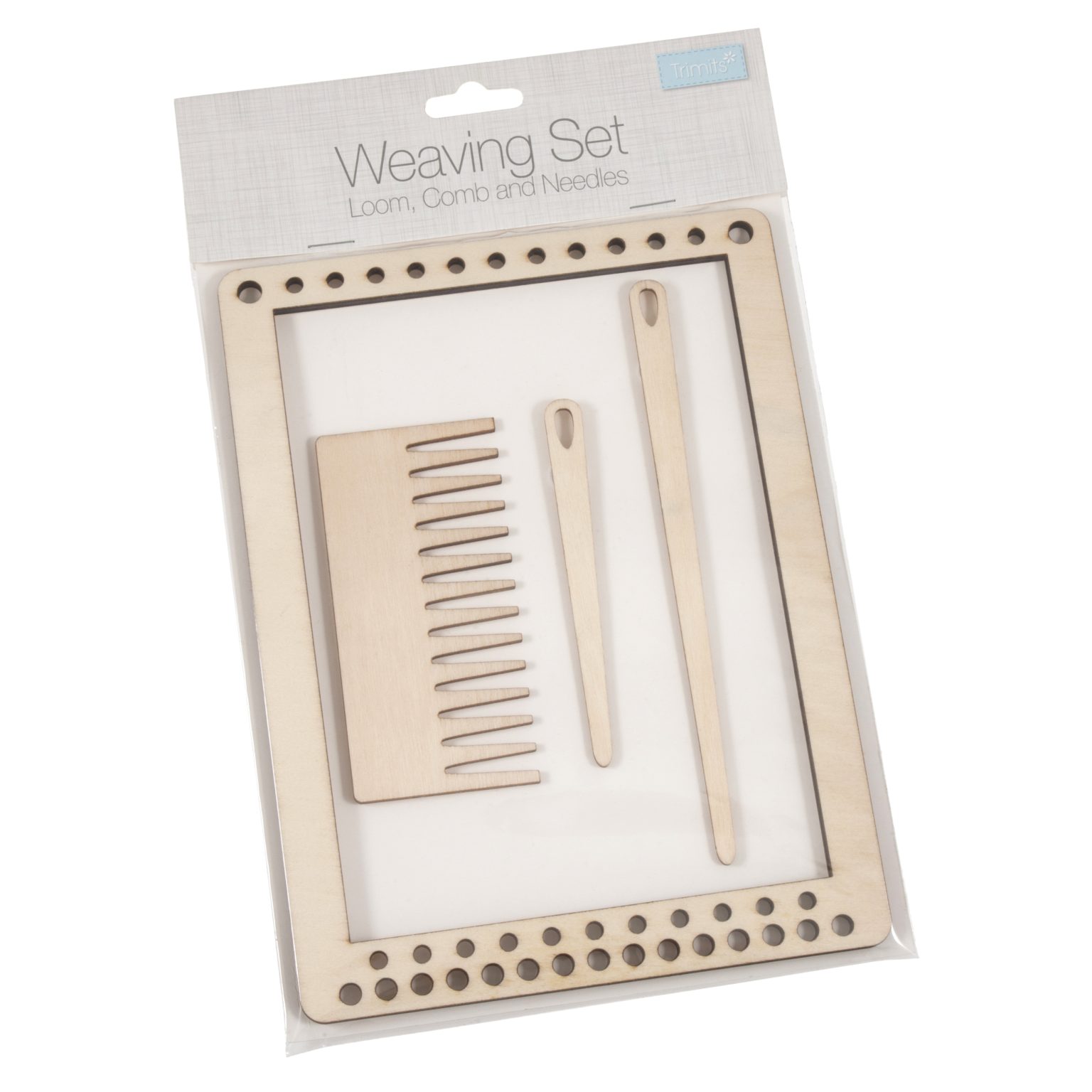 Weaving Set Loom Comb and Two Needles - The Craft Cabin